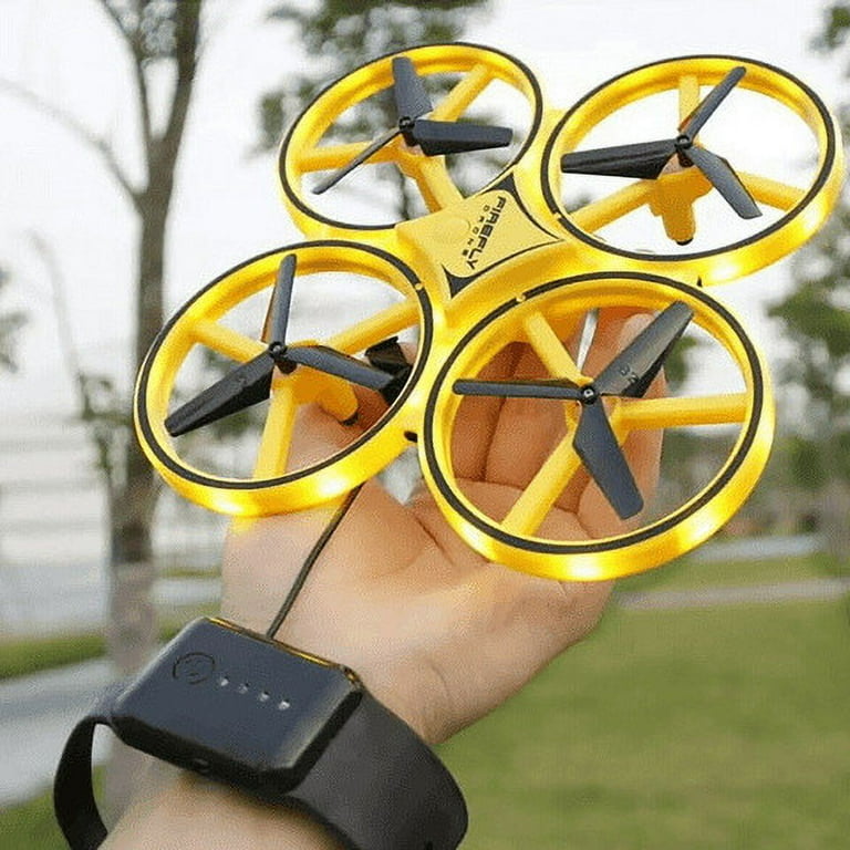 Mini Drones for Kids Beginners Adults Small RC Drone with Throw to Go 2024 Upgraded Hand Controlled Drone RC Small Helicopter Quadcopter with Headless Mode Indoor Flying Toys Gift for Boys Girls Walma...