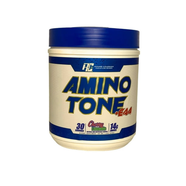 Amino tone + EAA Ronnie Coleman (30serv) sabor cereza RONNIE COLEMAN ...