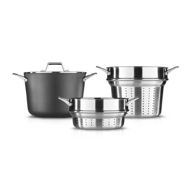 Calphalon Premier Hard-Anodized Nonstick Cookware, 8-Quart Multi-Pot ... Calphalon Premier Hard-Anodized Nonstick Cookware, 8-Quart Multi-Pot ...