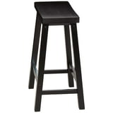 Free Shipping! Mainstays Indoor Counter Height Backless Saddle Wood ...