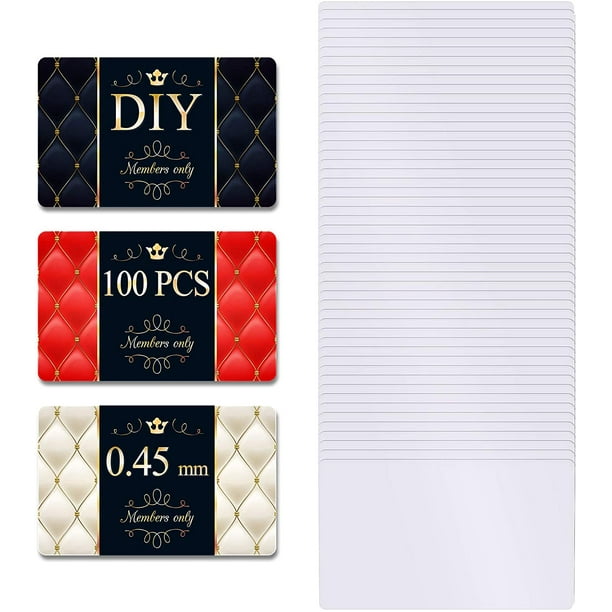 Sublimation Metal Business Cards 0.45 mm Thick 3.4 x 2.1 x 0.018 Inch ...