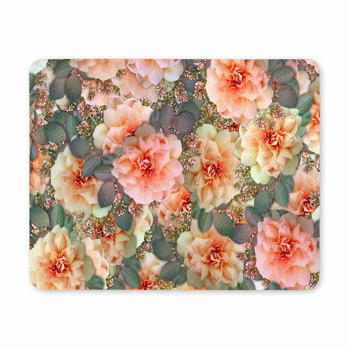 Gaming Mouse Pad Floral, Large Flowers Mouse Pads for Desk, Non-Slip ...