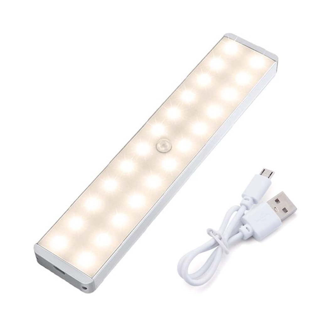 Ledander 1pcs Motion Sensor Closet Lights, 24 LED Cordless Under ...