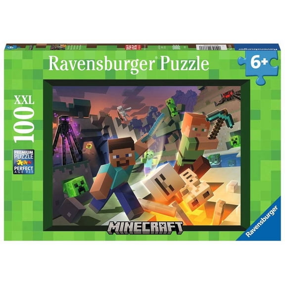 Ravensburger, Minecraft 3X49 Piece Puzzle, 147 Pieces, Kids 5 ...