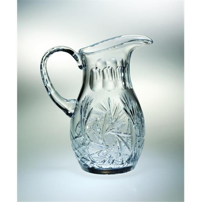 Majestic Gifts PW-162 Pinwheel 48 oz. Crystal Pitcher - Walmart.com