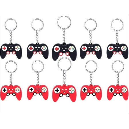 16 Pieces Video Game Controller Keychains Game Controller Handle Key ...