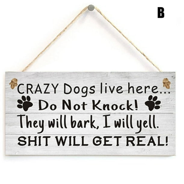 Funny Dog Warning Signs