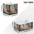 Storage Box Foldable Storable and Easy to Assemble 15.75x10.63x6.96 ...