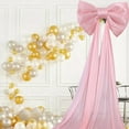 CaiTeLin Valentine's Day Super Large Bow, Party Wedding Decoration ...