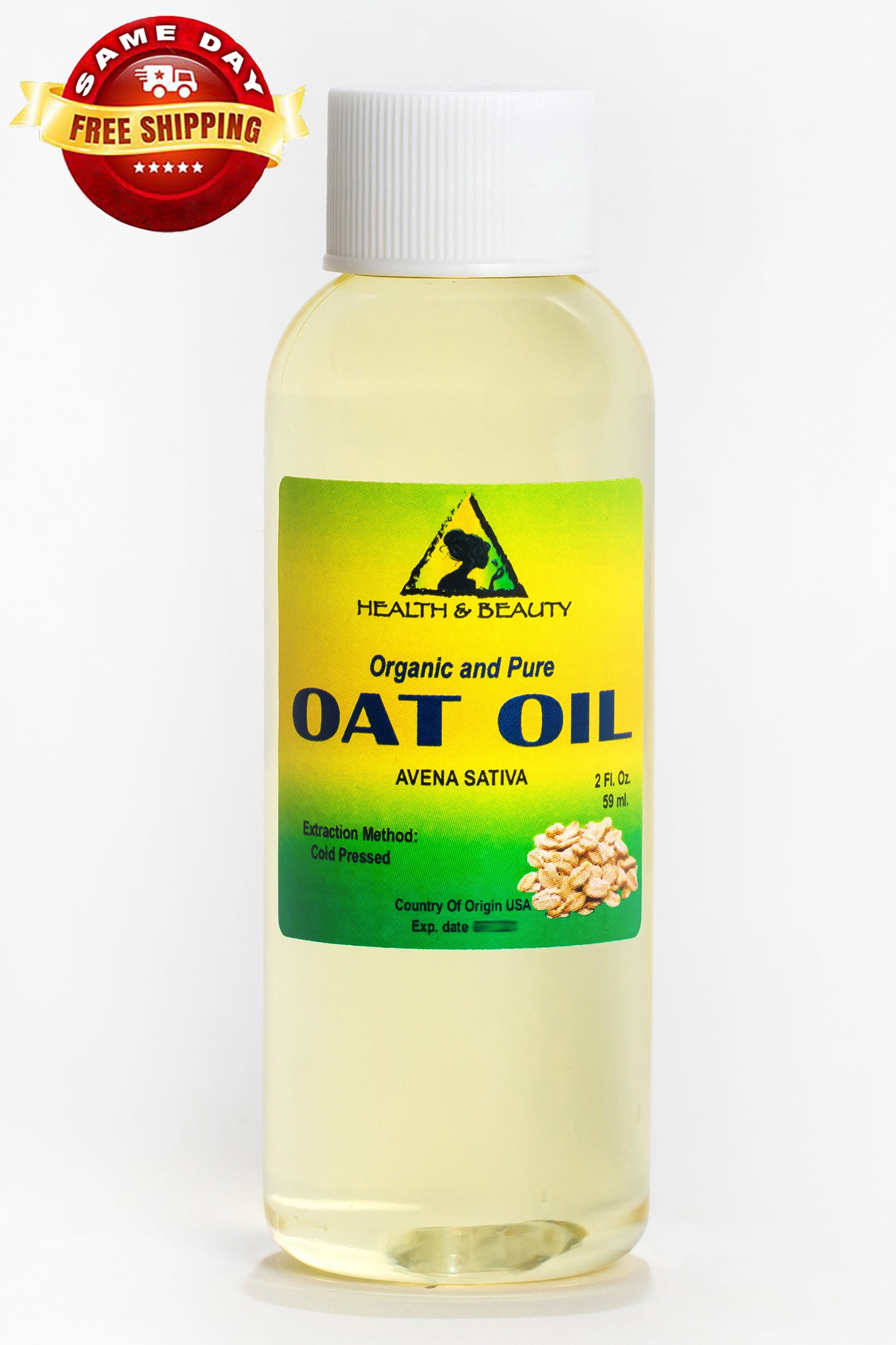 OAT OIL ORGANIC CARRIER COLD PRESSED PREMIUM NATURAL FRESH 100% PURE 2 ...