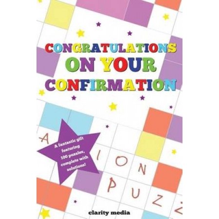 Congratulations On Your Confirmation puzzle book | Walmart Canada