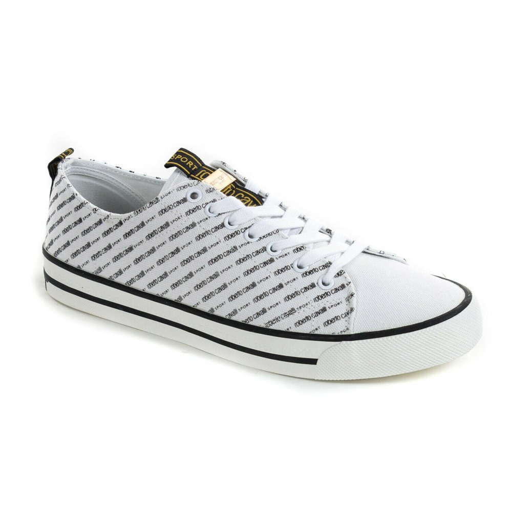 Roberto Cavalli - Roberto Cavalli Sport Logo Low Top Men's Fashion ...
