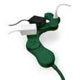 Quirky Pivot Power - Flexible 6 outlet surge protector - FOREST GREEN ...