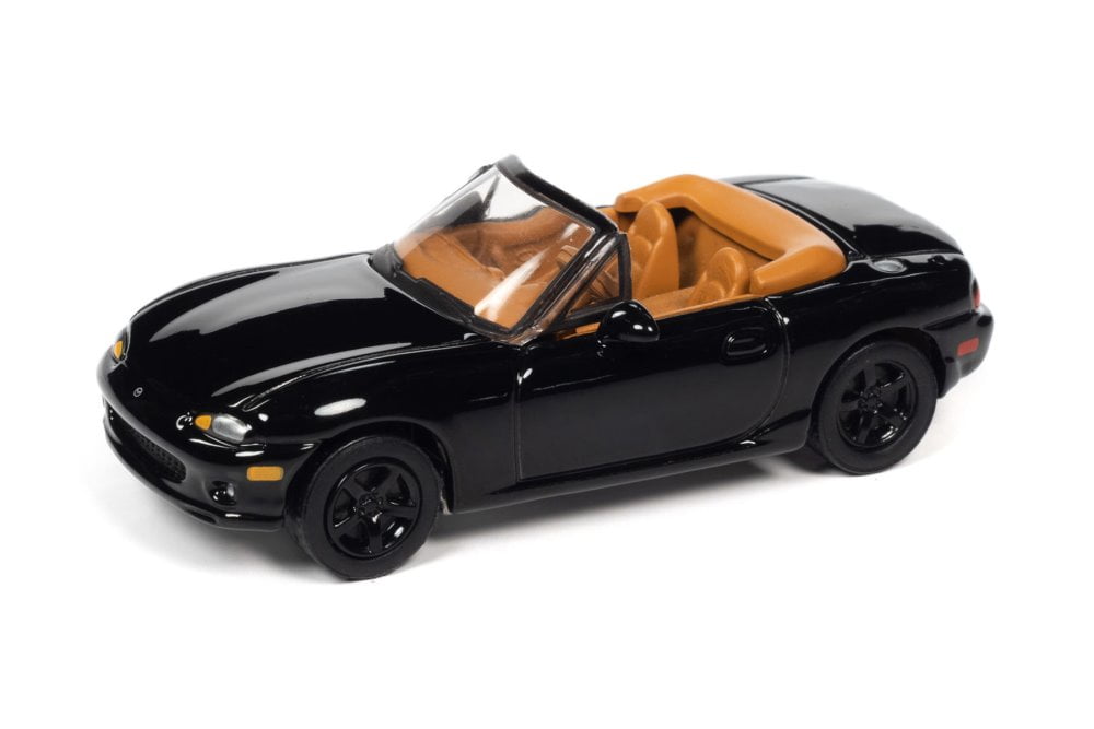 1999 Mazda Miata, Black Onyx - Johnny Lightning JLCG025/48A - 1/64 ...