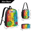 Backpack 3Pcs Set, Fashion Large Capacity Travel Laptop Bag, Cute ...