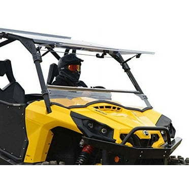 SuperATV HD Scratch Resistant 3|1 Flip UTV Windshield for 2015+ Honda ...