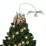 The Bradford Exchange HARRY POTTER HEDWIG Over HOGWARTS Illuminated ...