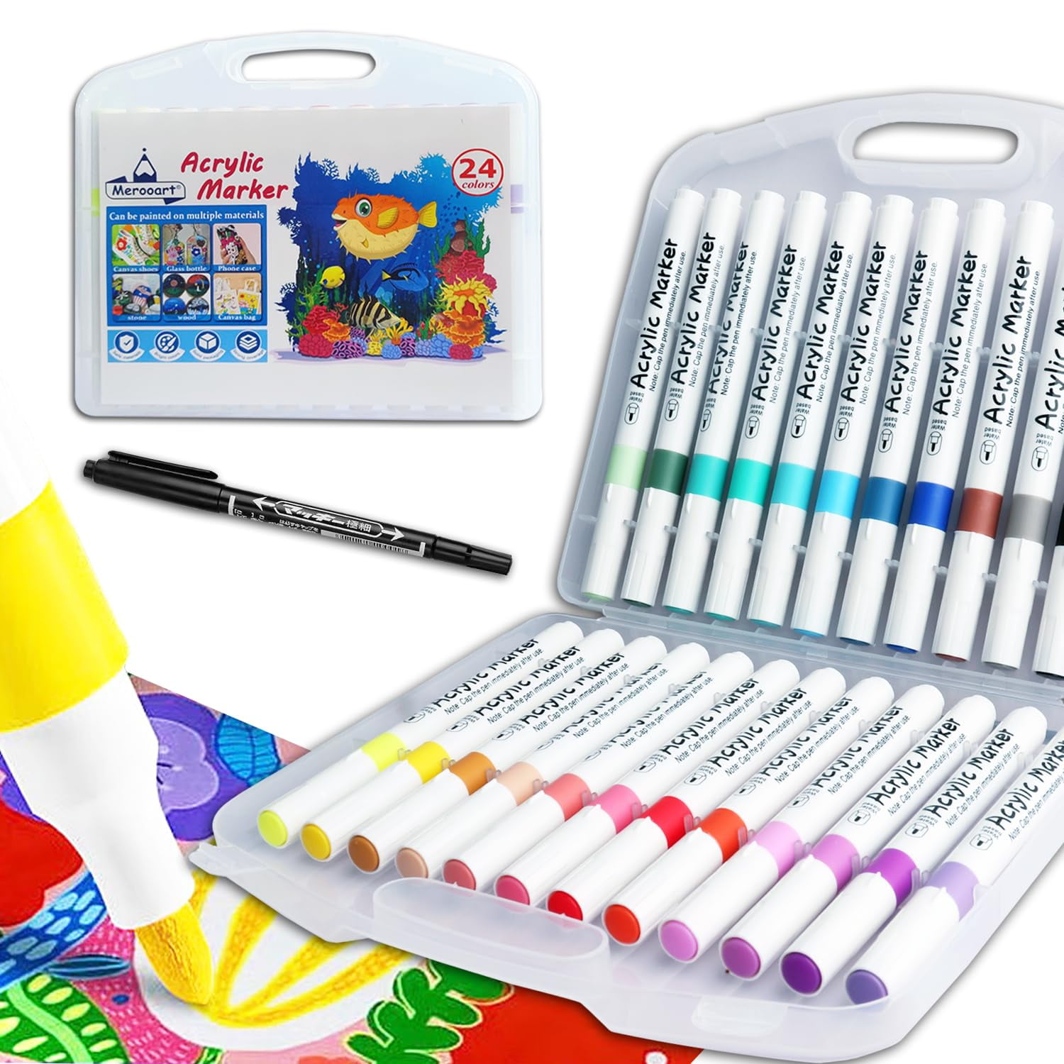 Click here for Merooart Acrylic Paint Pen Marking  Advanced Acryl... prices