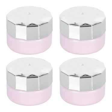 4 Pack Small Cosmetic Containers with Lids Travel Jars for Cream/Lotion ...