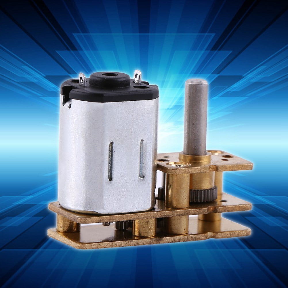 Motor con reductor DC 6V 100RPM Ahorro de electricidad con motor con ...