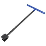 Steel Water Meter Key Wrench, 4 Way Utility Tool for Plumbing Turn Off ...