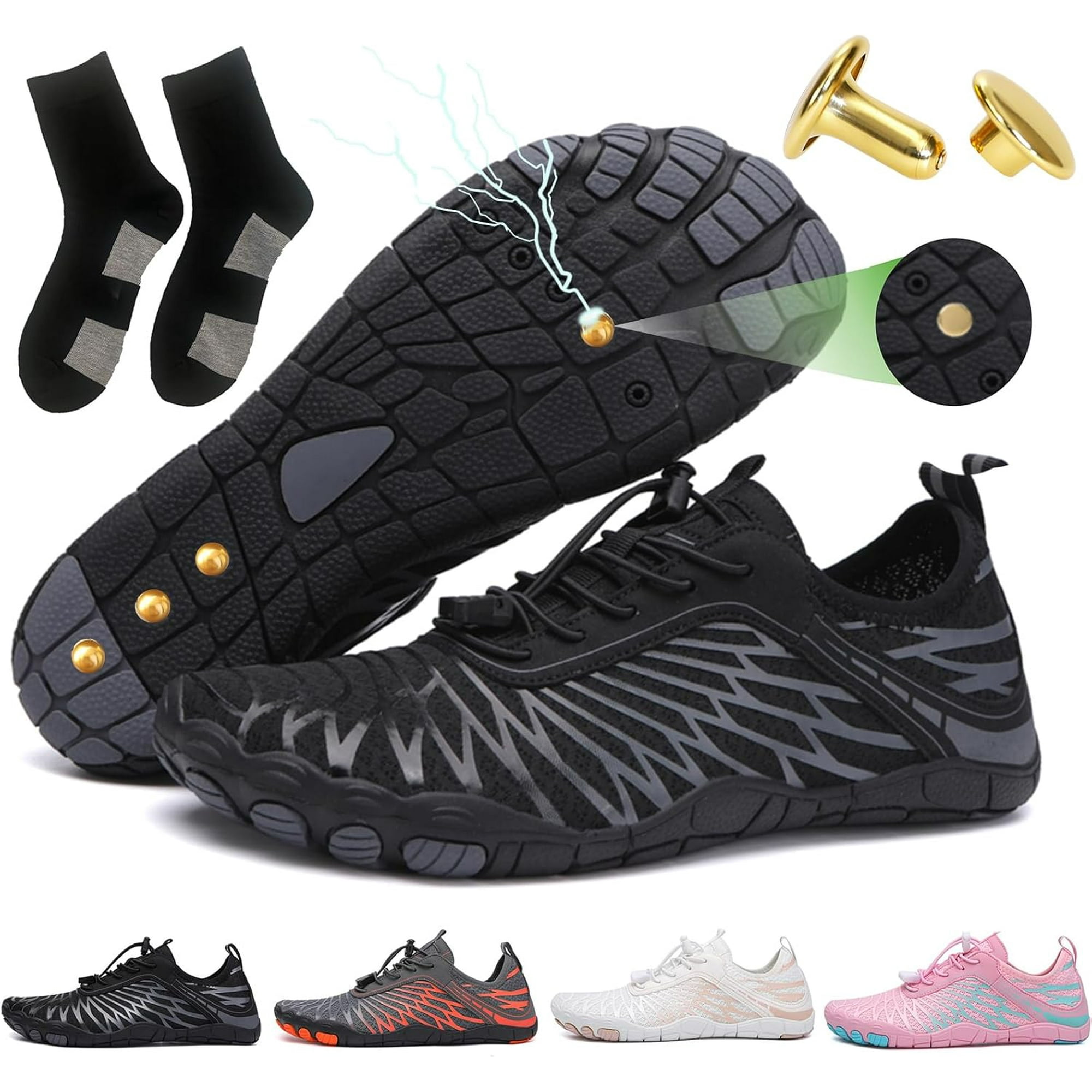 Click here for Catfox Grounding Shoes With Copper Barefoot Shoes... prices