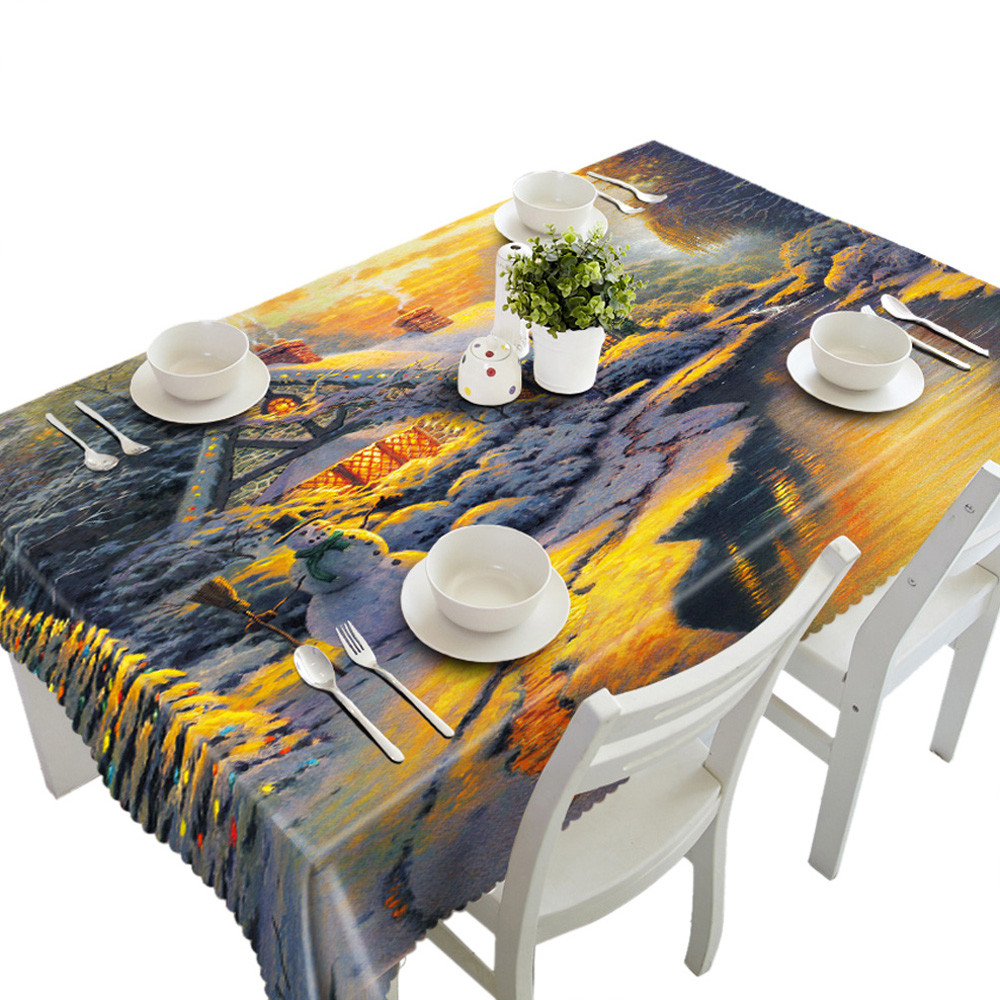 Dining Multi Functional Table Cloth for Party Picnic Table Cloth E ...