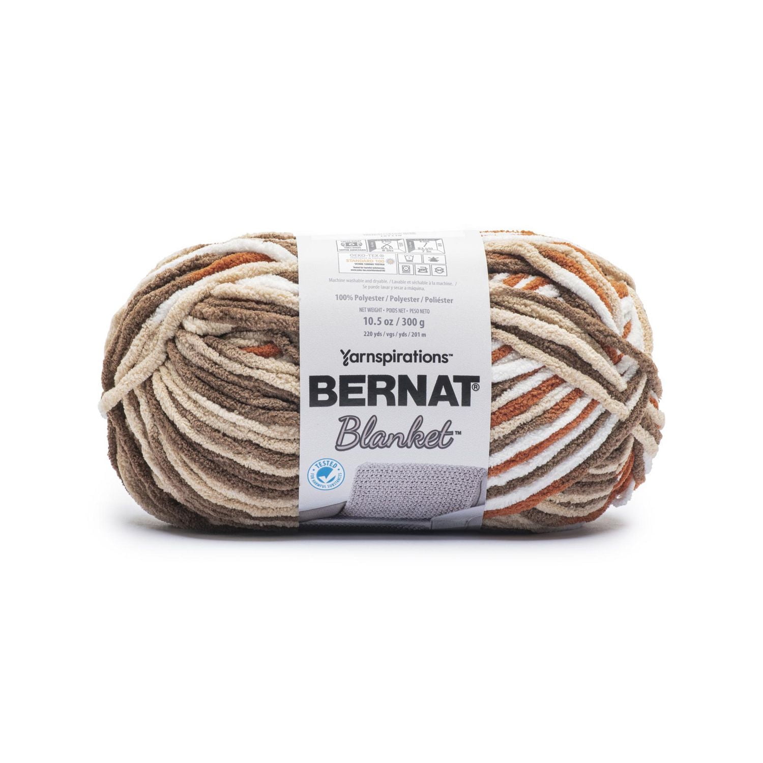 Click here for Bernat Blanket #6 Super Bulky Polyester Yarn  Wood... prices