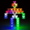 SCS Direct Light Up Building Bricks - Set of 40 Blocks w On/Off Switch ...