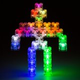 SCS Direct Light Up Building Bricks - Set of 40 Blocks w On/Off Switch ...