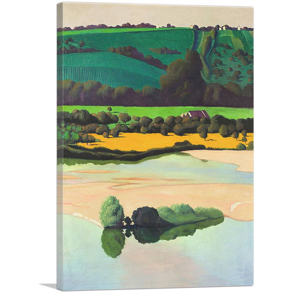 ARTCANVAS One Evening On The Loire 1923 Canvas Art Print by Felix ...