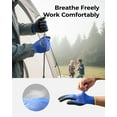 Work Gloves for Men,Ultra Thin and Lightweight Working Gloves with Grip ...