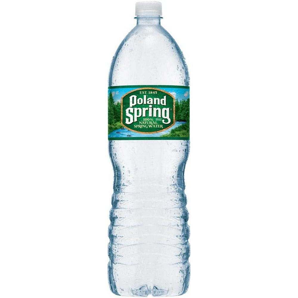 Poland Springs Original Spring Water, 50.7 Ounce - 12 per case ...