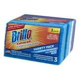 Brillo Estracell No Scratch Scrub Sponge - Pack of 3, Kitchen ...