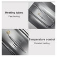 Electric Chocolate Cheese Melting Machine Heater Commercial Double Hot ...