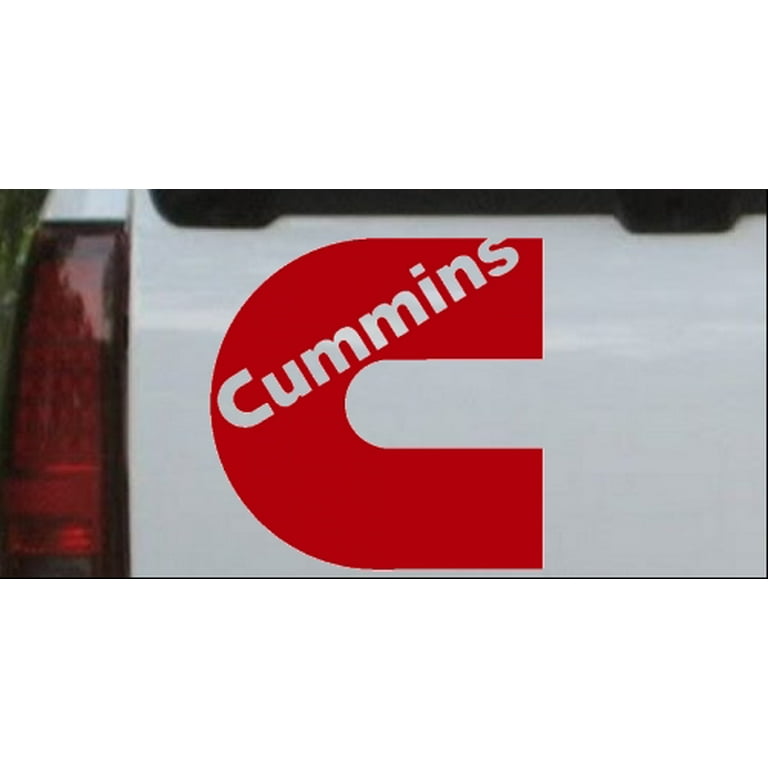 Cummins Sticker On Truck