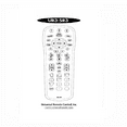 SPECTRUM UR3-SR3S Big Button Remote Control, Universal Programmable for ...