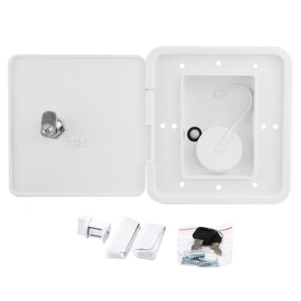 Tohuu RV Water Hatch Cover RV Water Inlet Hatch Cover Leak Proof Fresh ...