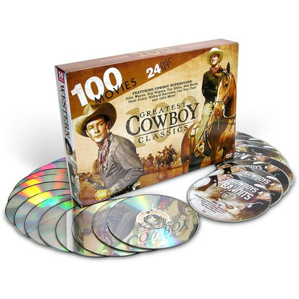 100 Greatest Cowboy Classics (DVD) - Walmart.com - Walmart.com