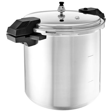 Mirro 6-Quart Pressure Cooker Silver/Black - Walmart.com