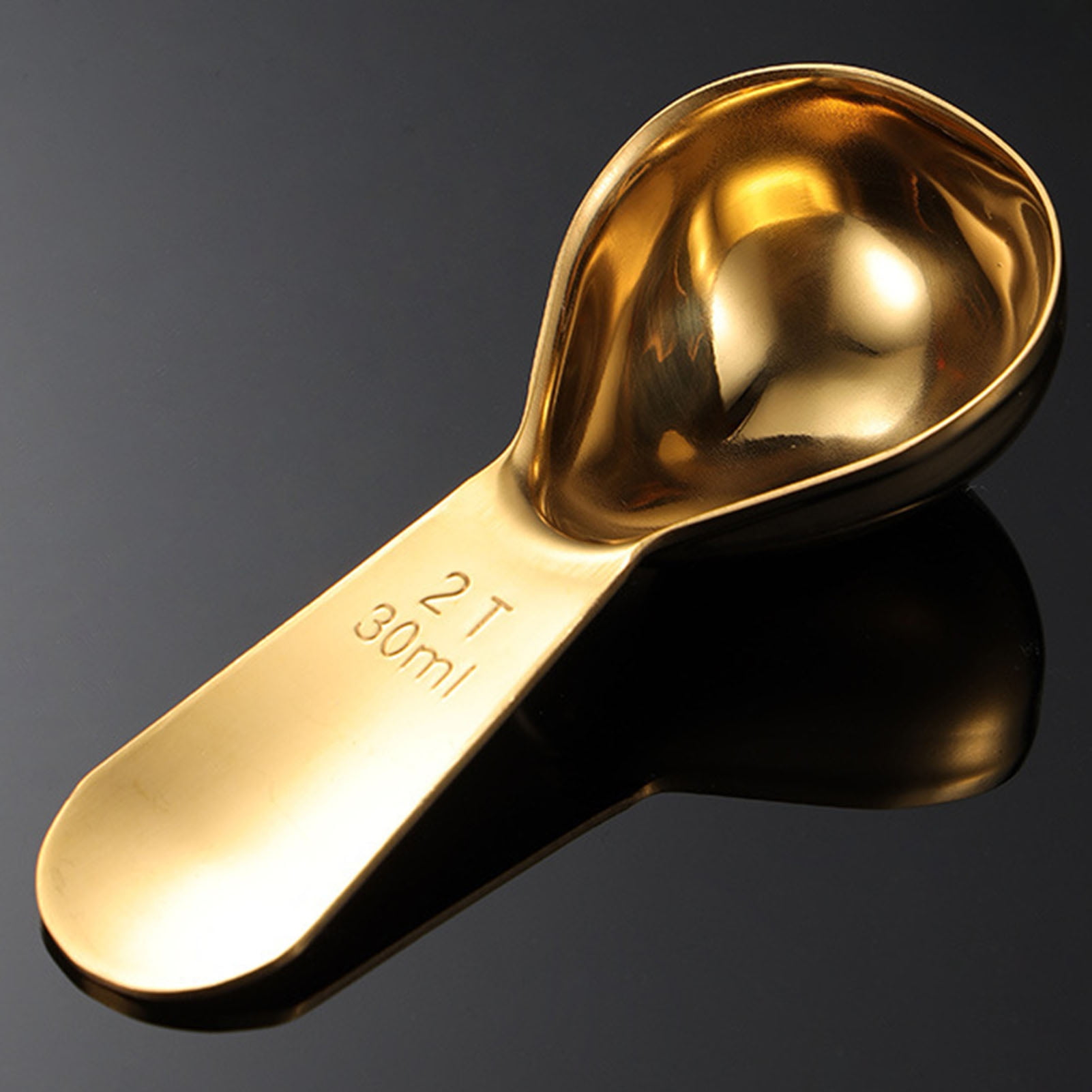 Hadanceo Tea Spoon Lustrous Easy Clean Measuring Teaspoon Versatile ...