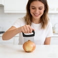 Onion Holder for Slicing,Stainless Steel Onion Slicer,Onions Slicer ...