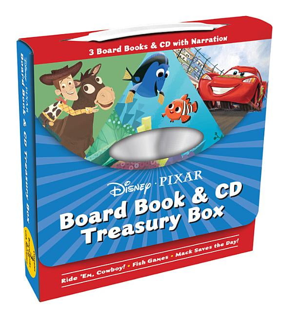 Disney Pixar Board Book and CD Treasury (Board Book) - Walmart.com