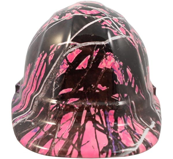 Muddy Girl Pink Hydro Dipped Hard Hats Cap Style - Walmart.com