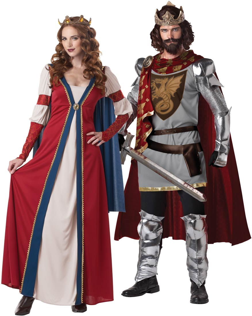 Medieval King And Queen Costumes