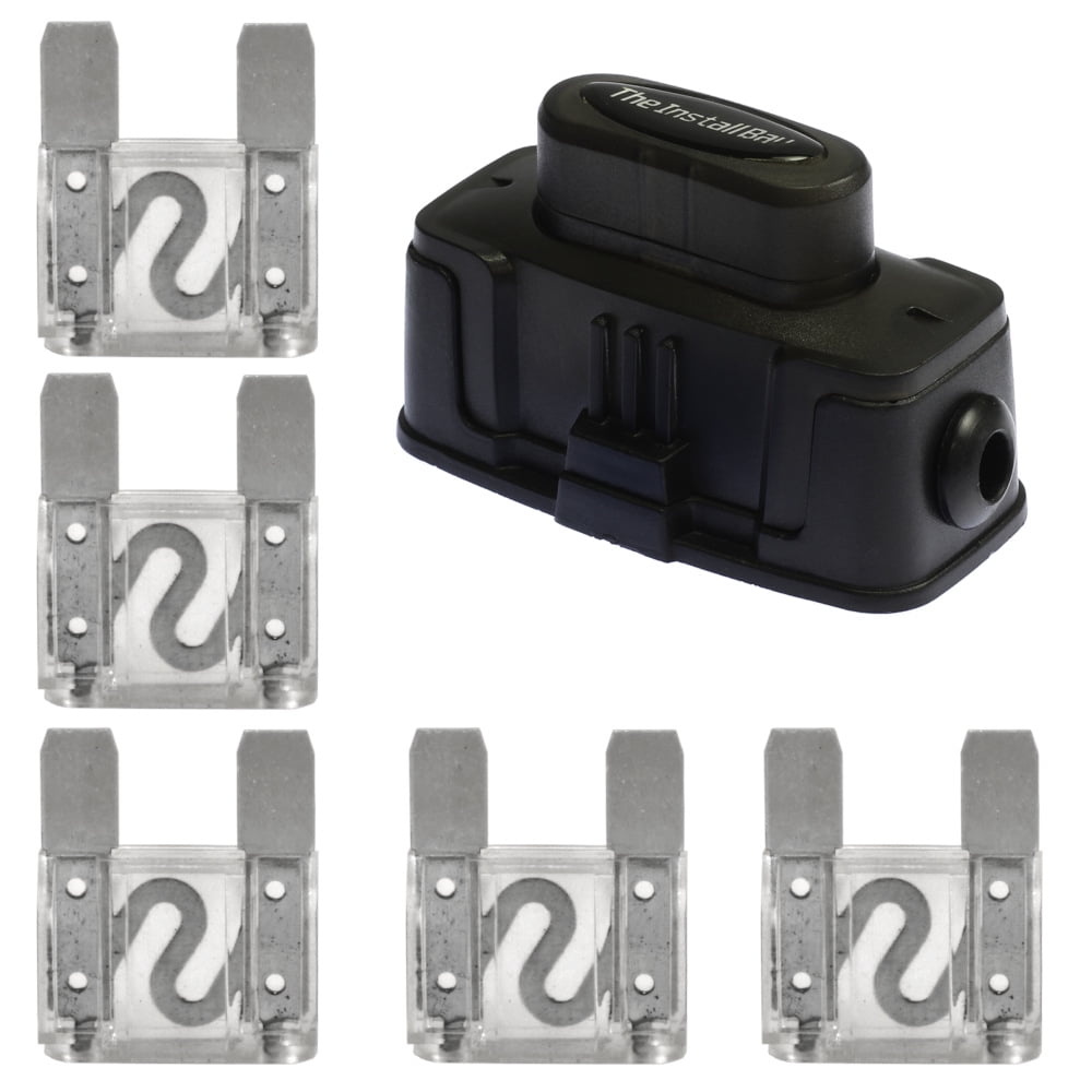 The Install Bay MAXIHDH Heavy Duty Maxi Fuse Holder with 5 Pieces 80 ...