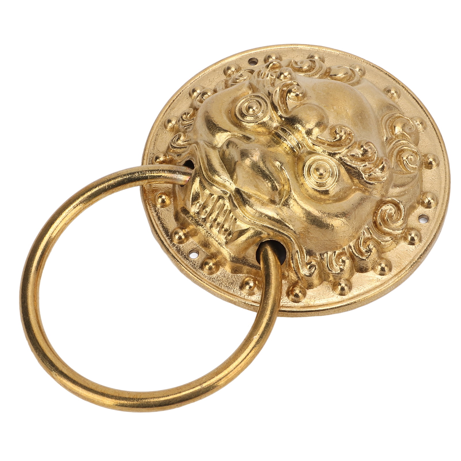 Aldaba de puerta Bling Bling de estilo chino vintage con cabeza de ...