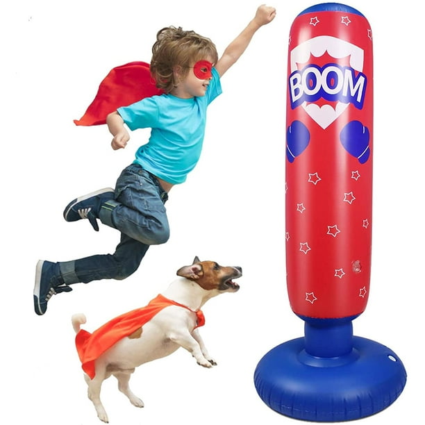 Punching Bags 52in Inflatable Punching Bag, Freestanding Punch Bag ...