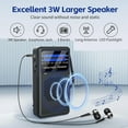 STAR- Am Fm Sw 3 Band Pocket Radio, Portable Battery Operated Shortwave ...