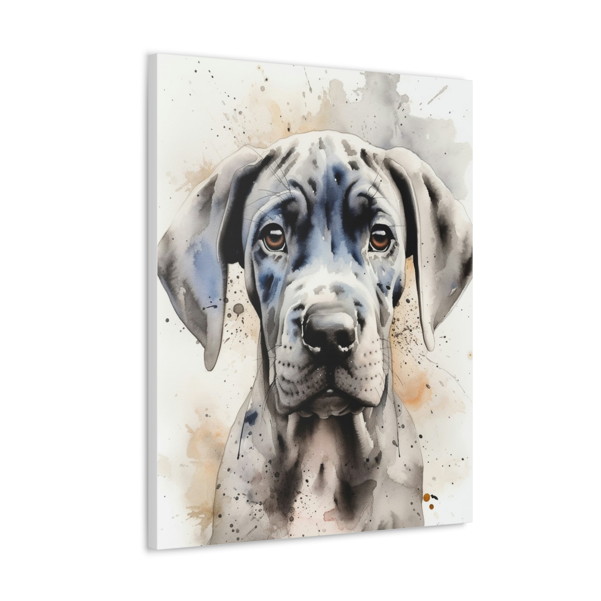 Watercolor Great Dane Painting 2 - Nursery Collection - Bedtime Stories ...